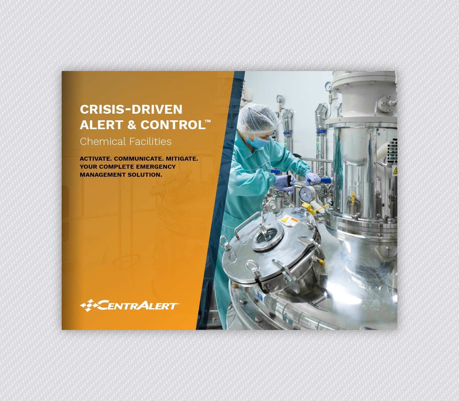 Chemical Facilities Cover - CentrAlert :: CentrAlert